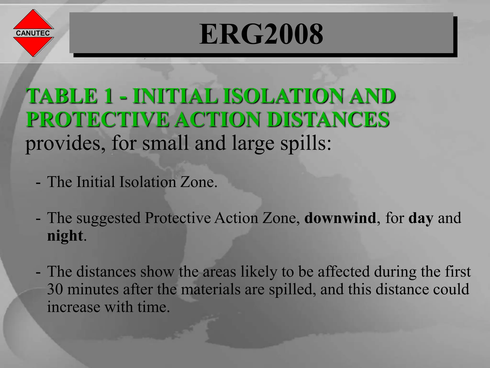 erg2008.ppt for responders training module | PPT