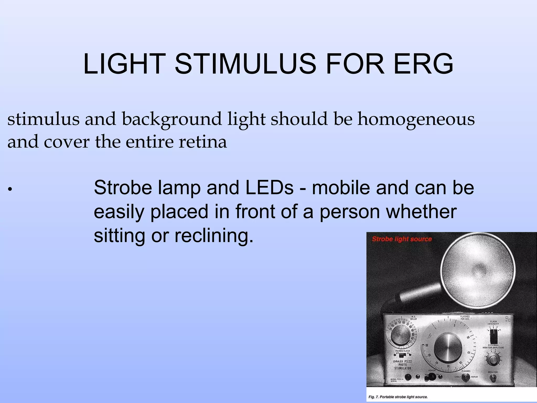 Electrophysiology (ERG and EOG) Simplified........ | PPTX