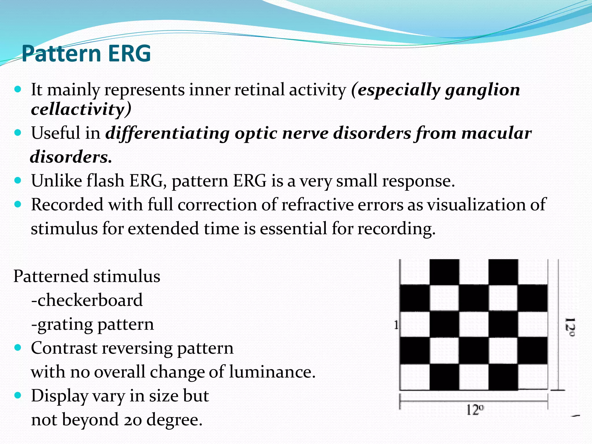 Erg and eog | PPTX | Eye and Vision Conditions | Diseases and Conditions