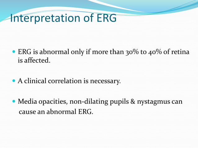 Erg and eog | PPTX | Eye and Vision Conditions | Diseases and Conditions