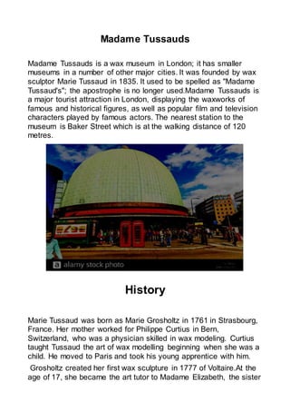 Madame Tussauds | DOC | Celebrity Families | Pop Culture