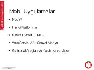Android Uygulama Geliştirme | PDF