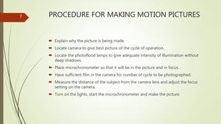 Photographic techniques in method study | PPTX