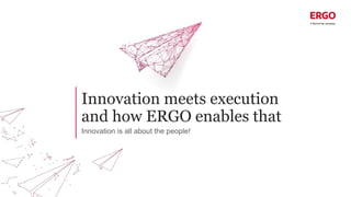 ERGO - Innovation – Insurer Innovation Award 2023 | PPT