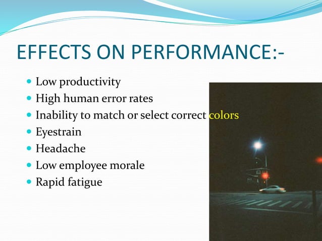 Illumination and its effect | PPTX | Eye and Vision Conditions ...