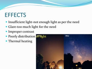 Illumination and its effects | PPTX