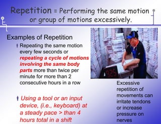 Ergo awareness training may 2016 | PPT