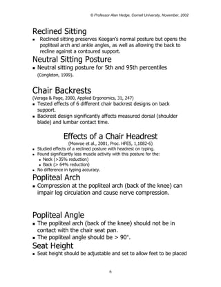 Ergo chair | PDF