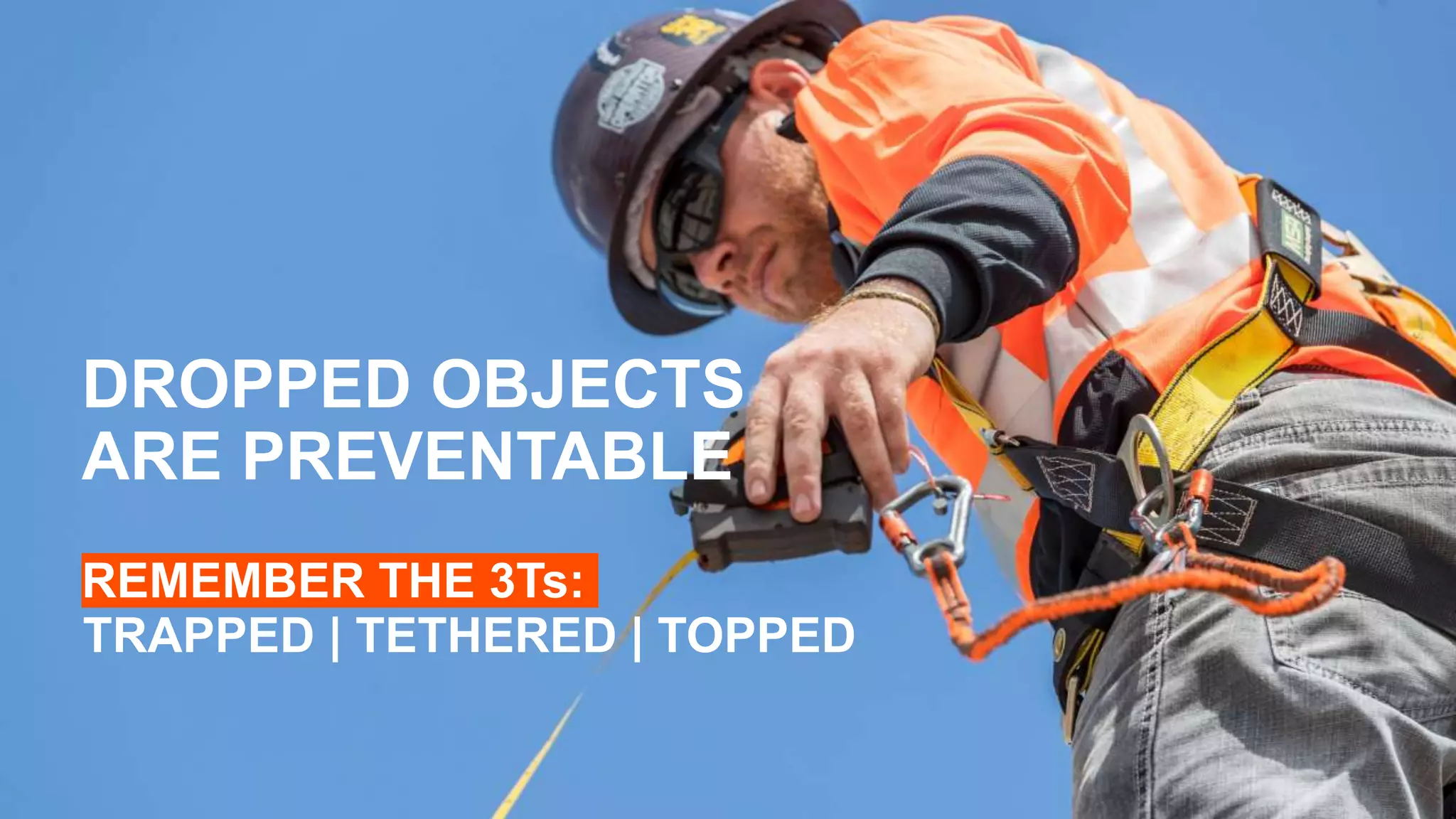 Coffee Break Safety Dropped Objects Ppt