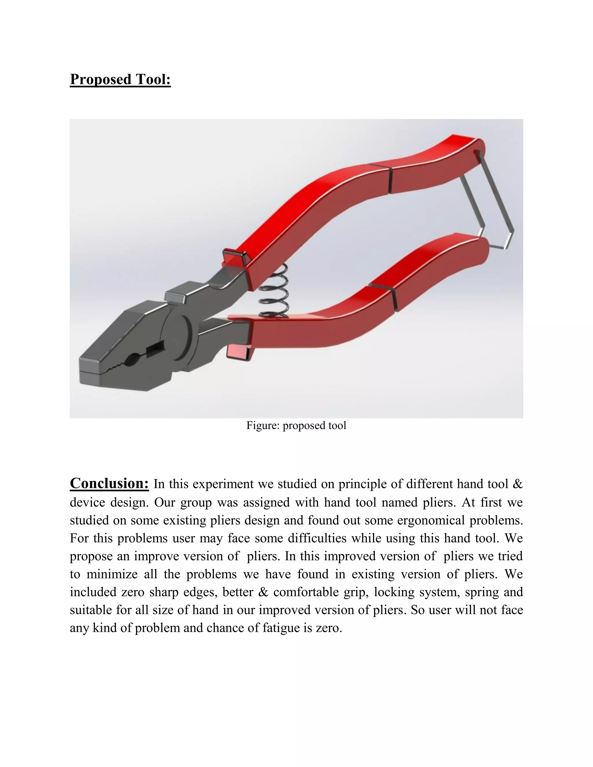 Ergonmical tool design | PDF