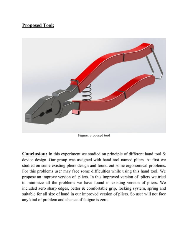 Ergonmical tool design | PDF