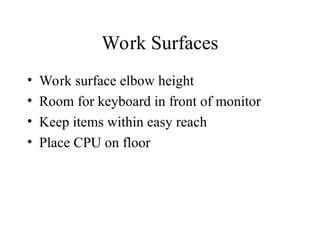 TREINAMENTO SOBRE ERGONOMIA.ppt - SAÚDE OCUPACIONAL | PPT