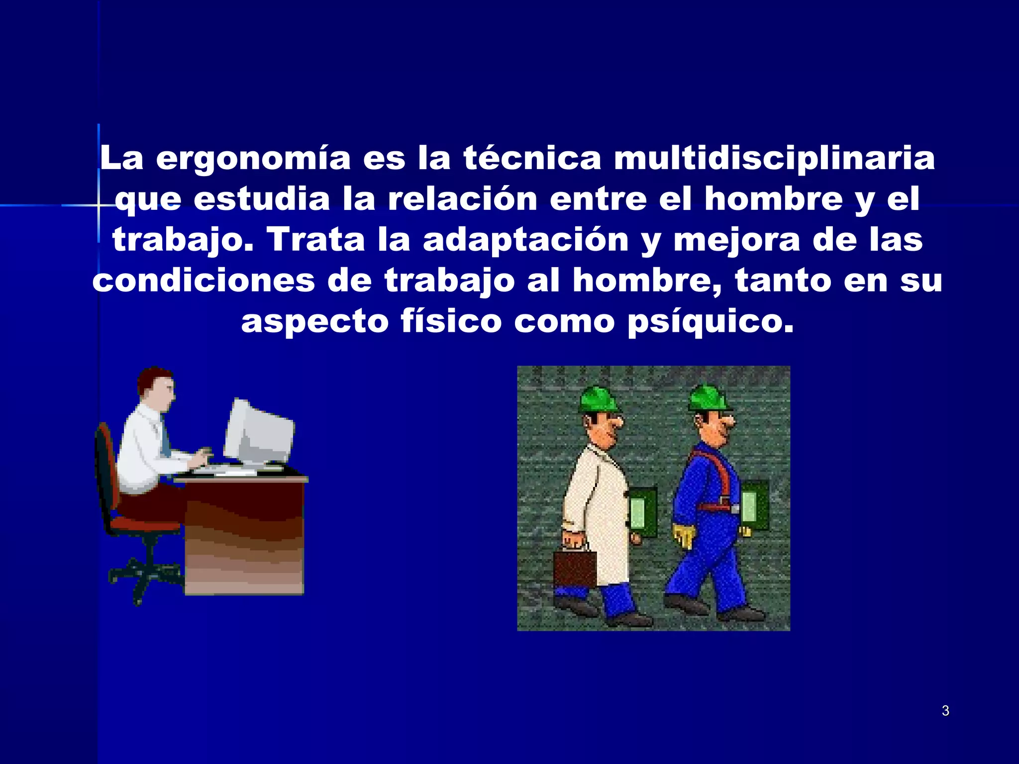 Ergonomia en el trabajo | PPT