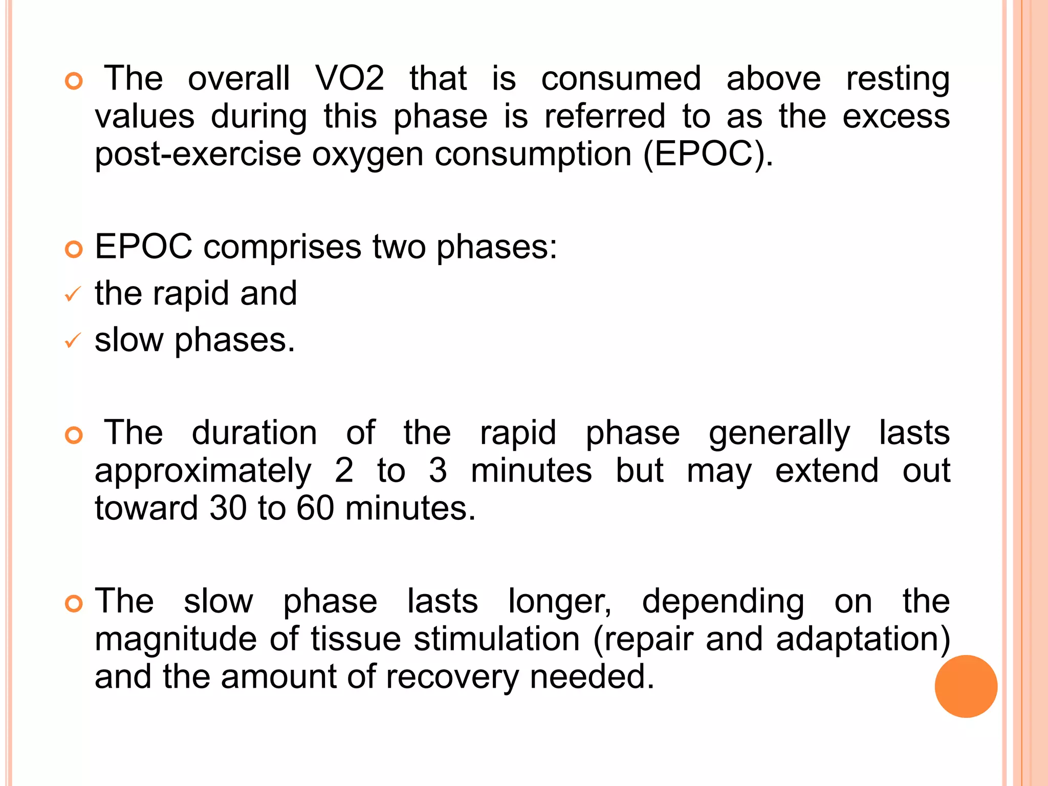 Ergonomic aspect of exercise on oxygen | PPTX