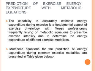 Ergonomic aspect of exercise on oxygen | PPTX