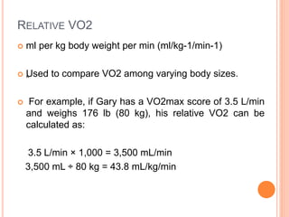 Ergonomic aspect of exercise on oxygen | PPTX