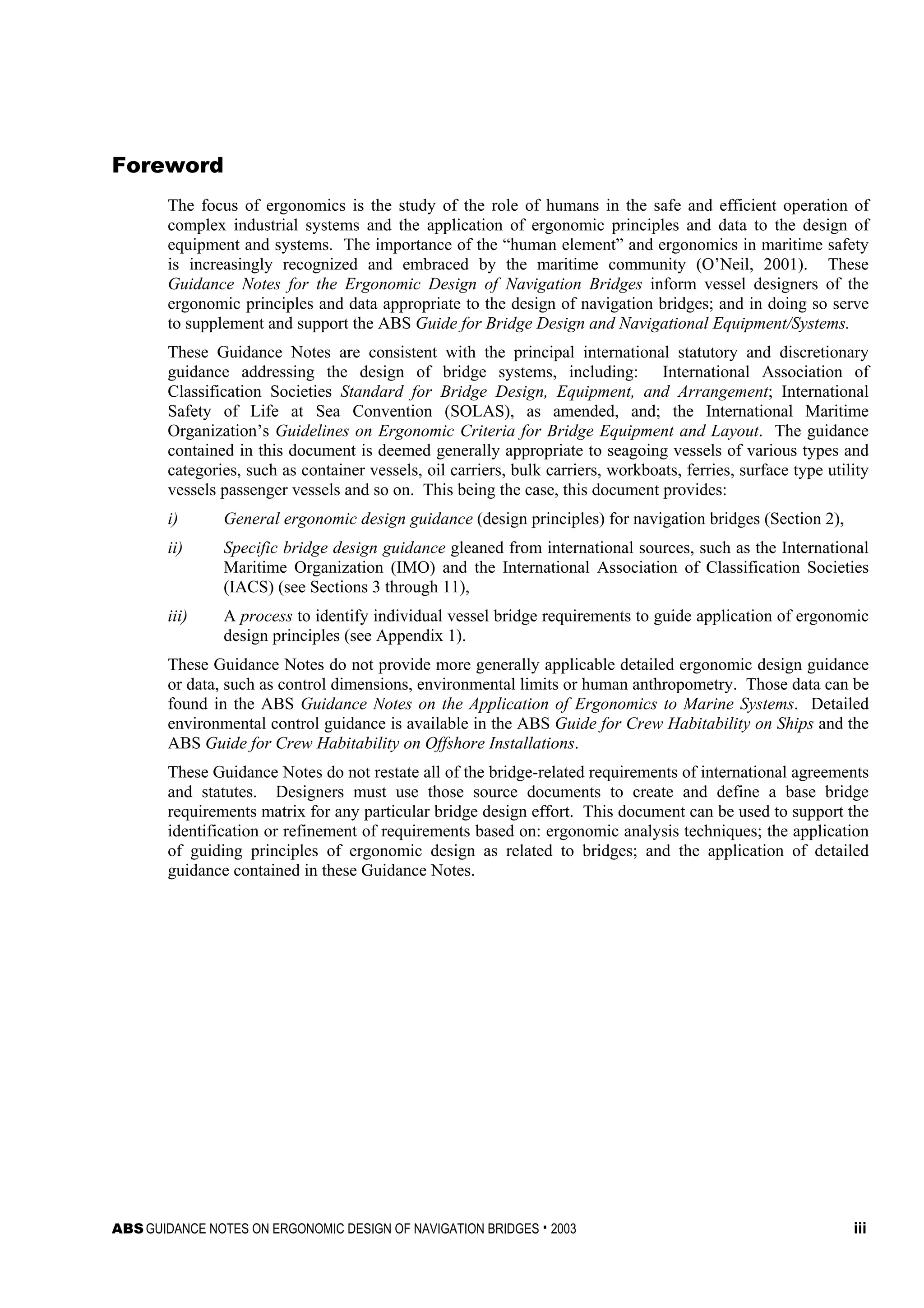 Ergonomic design of navigation bridges | PDF