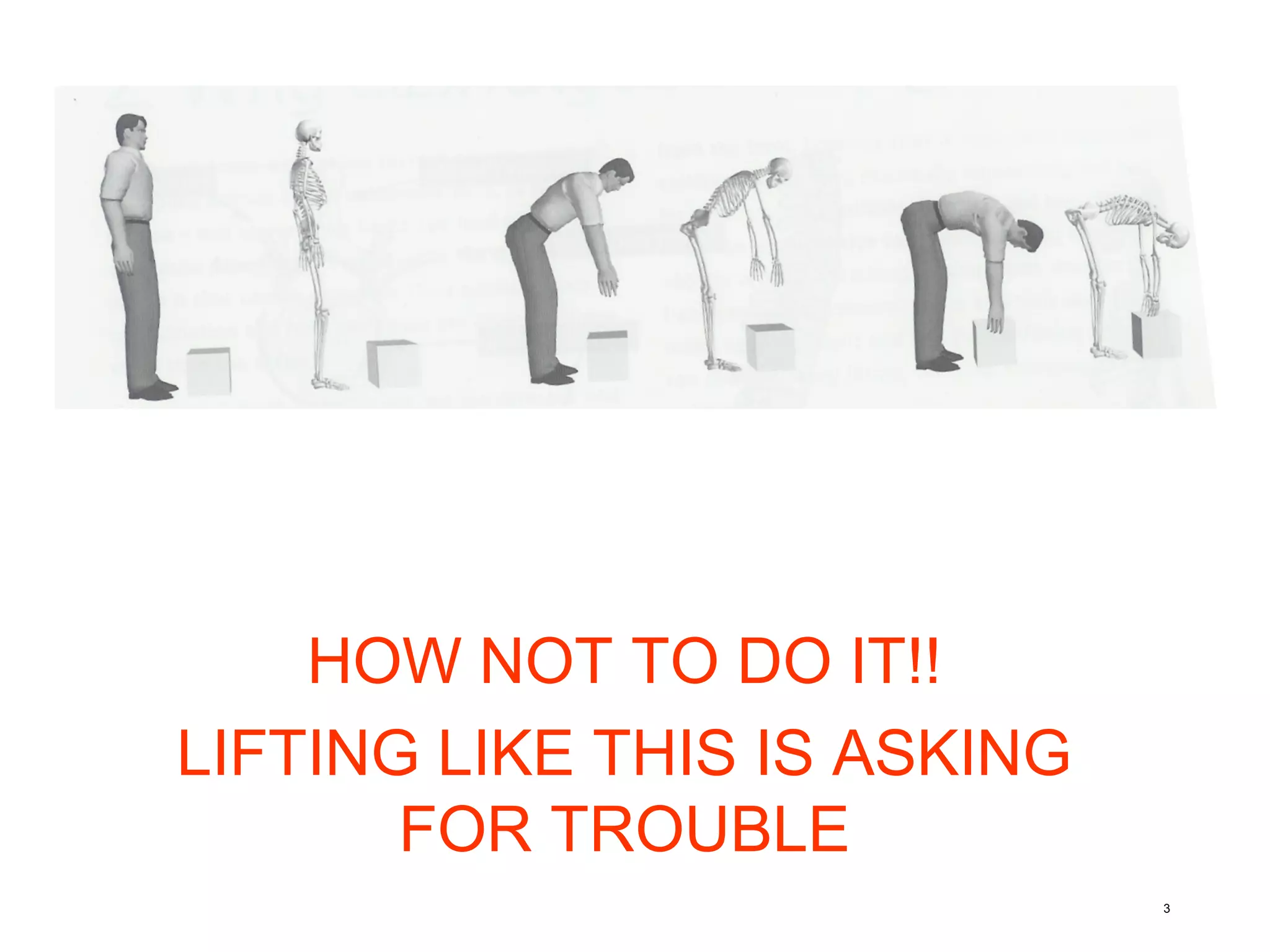 Ergonomic lifting and handling | PPT