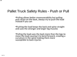 Ergonomic lifting and handling | PPT