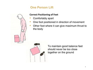 Ergonomic lifting and handling | PPT