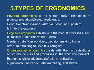 Ergonomics in anaesthesia | PPTX