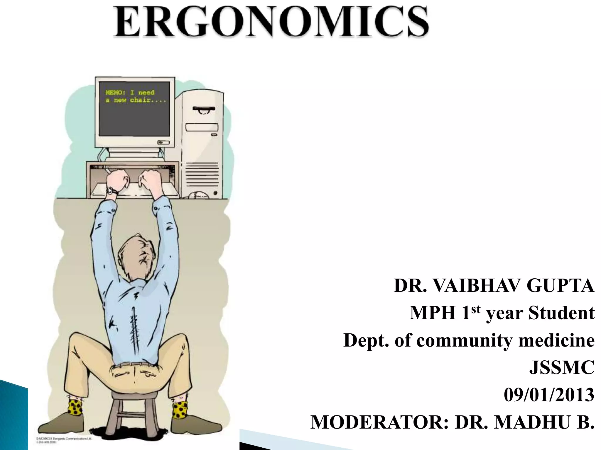 Ergonomics | PPTX