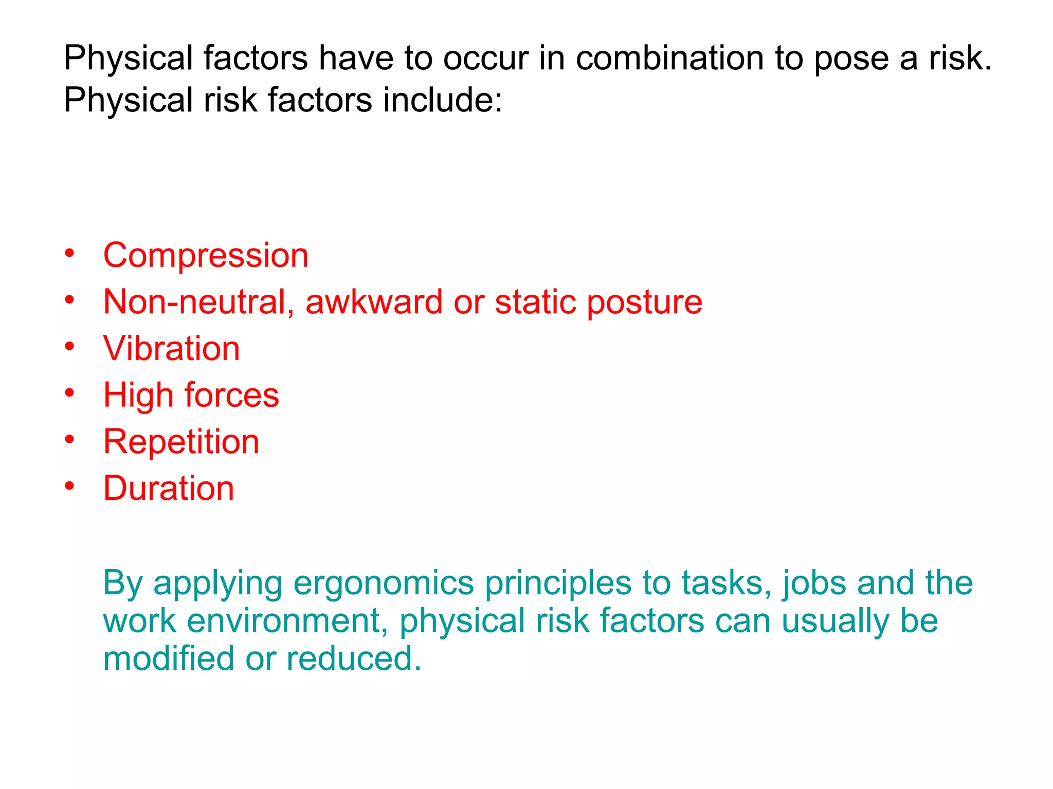 Ergonomics | PPT