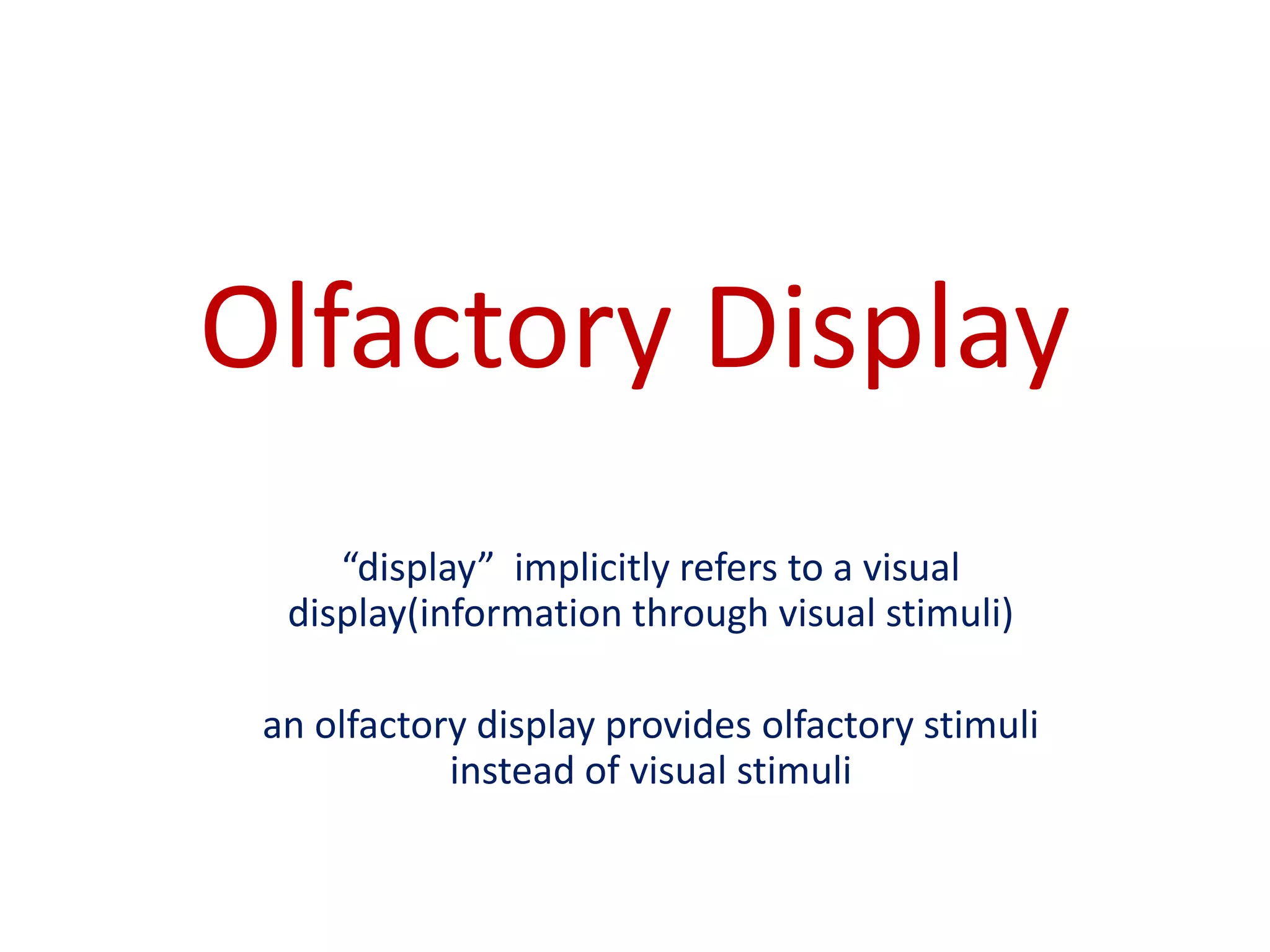 Ergonomics Types of Display | PPTX