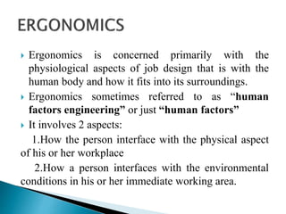 Ergonomics | PPT