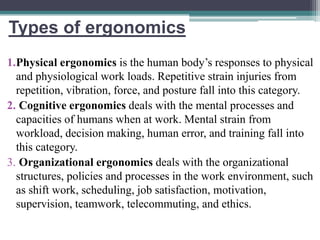 Ergonomics | PPT