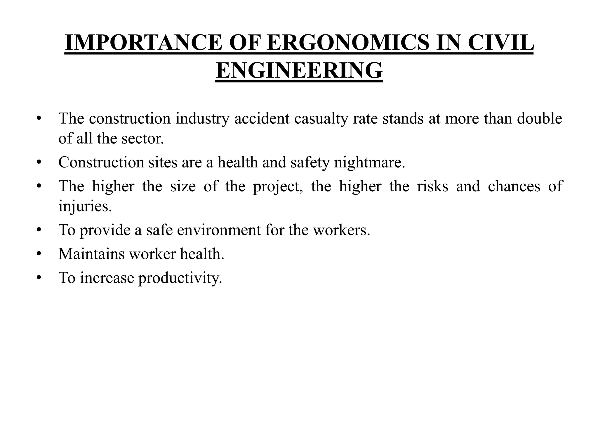 ERGONOMICS.pptx for enginineering students | PPTX