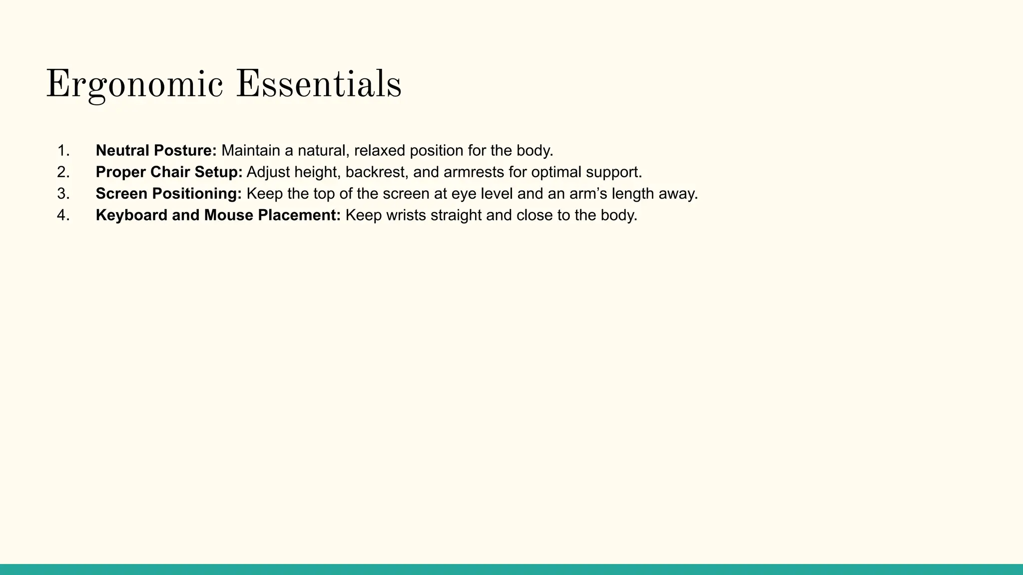 Ergonomics - A Beginner’s Guide | PPT Ergonomics - A Beginner’s Guide | PPT