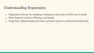 Ergonomics - A Beginner’s Guide | PDF