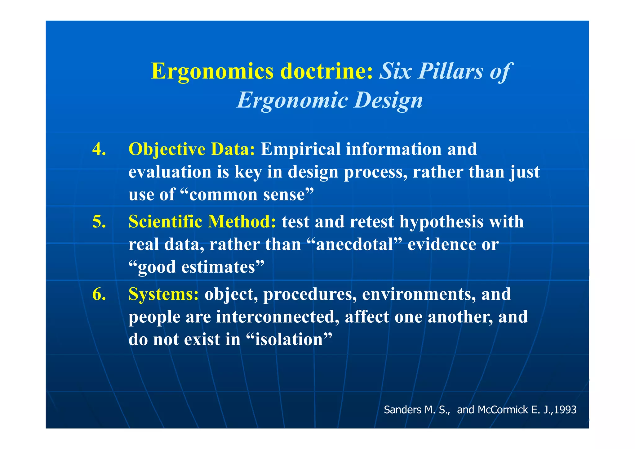 Ergonomics and Human Factors Fundamentals: An introduction | PDF
