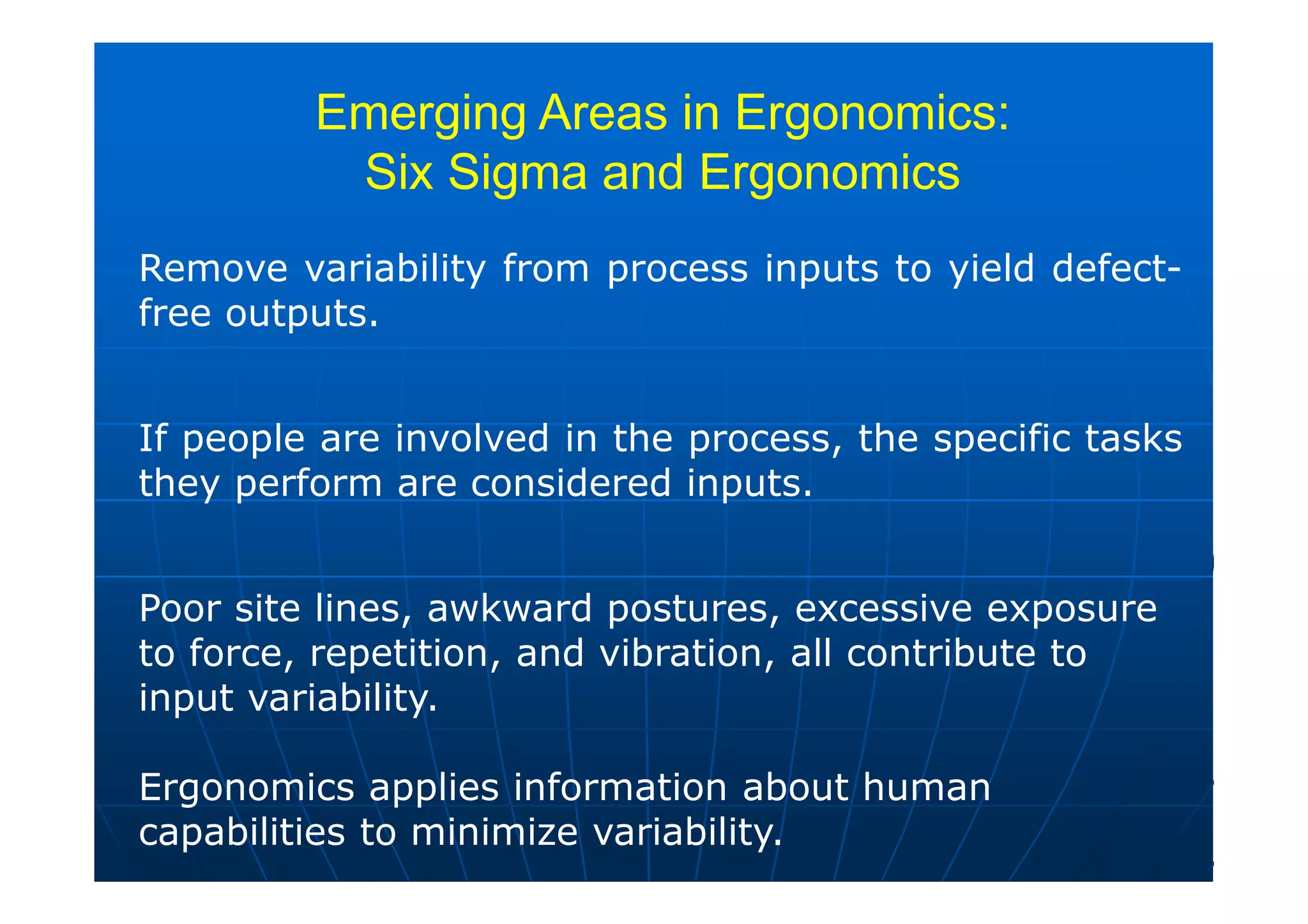 Ergonomics and Human Factors Fundamentals: An introduction | PDF