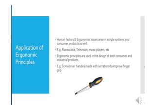 Ergonomics and Human Factors Fundamentals: An introduction | PDF