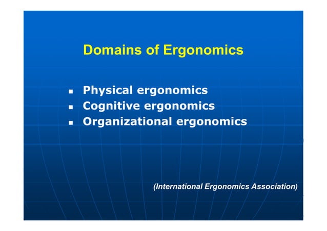 Ergonomics and Human Factors Fundamentals: An introduction | PDF | Technology & Computing