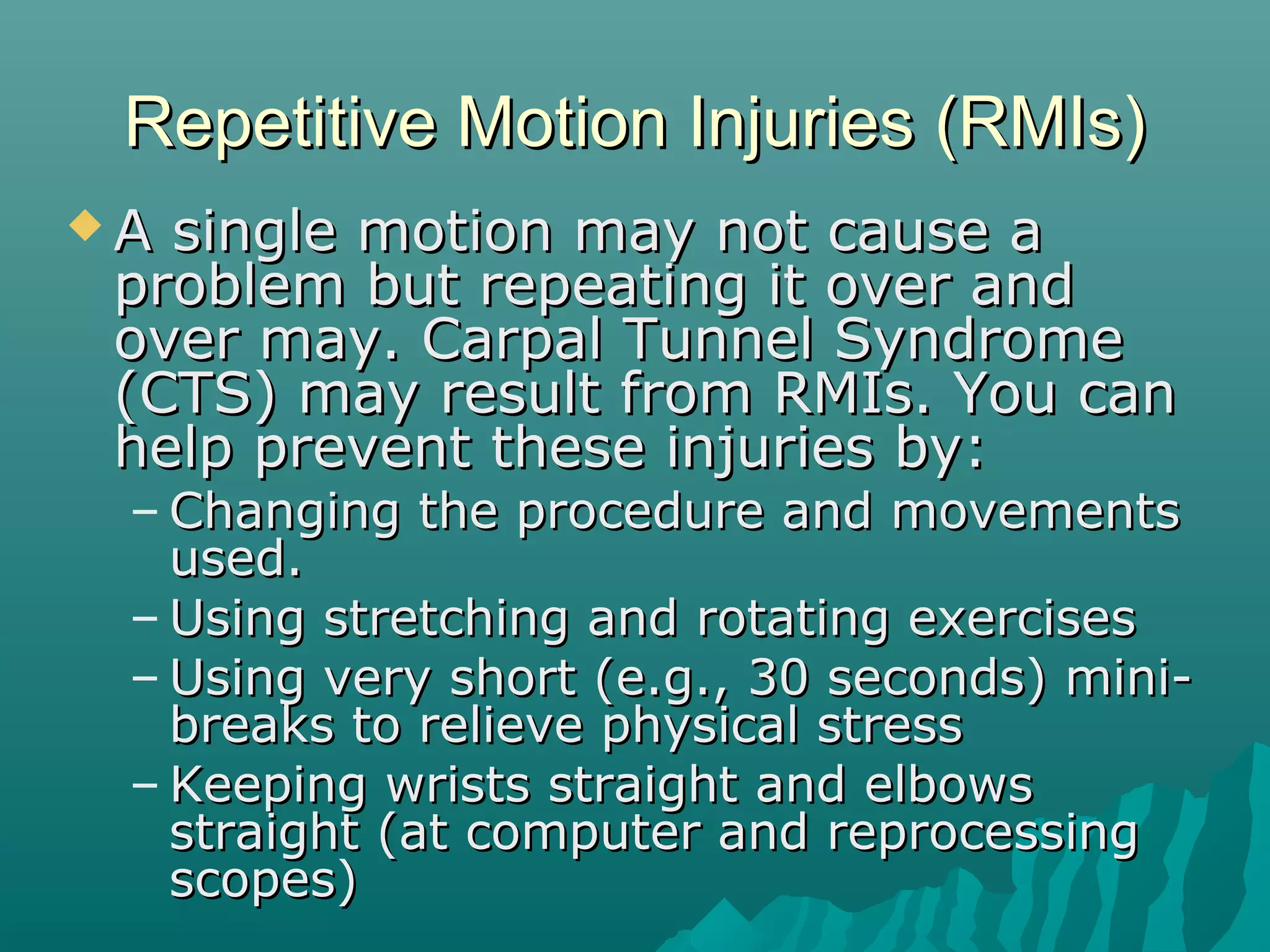 Ergonomics injury prevention | PPT