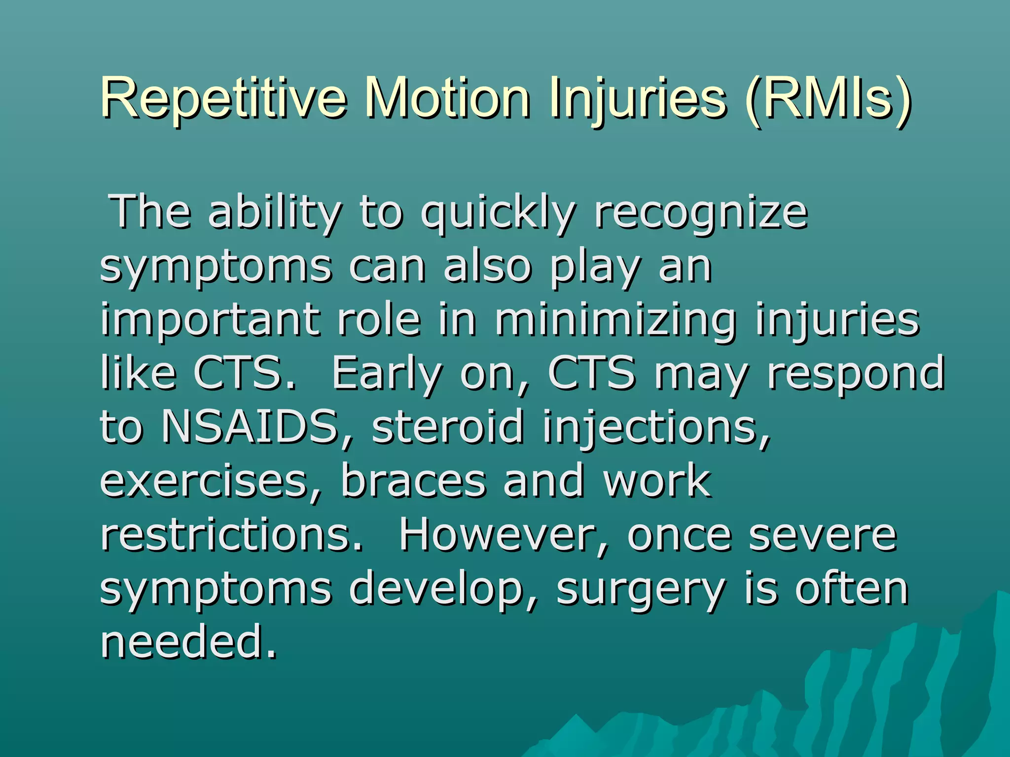 Ergonomics injury prevention | PPT