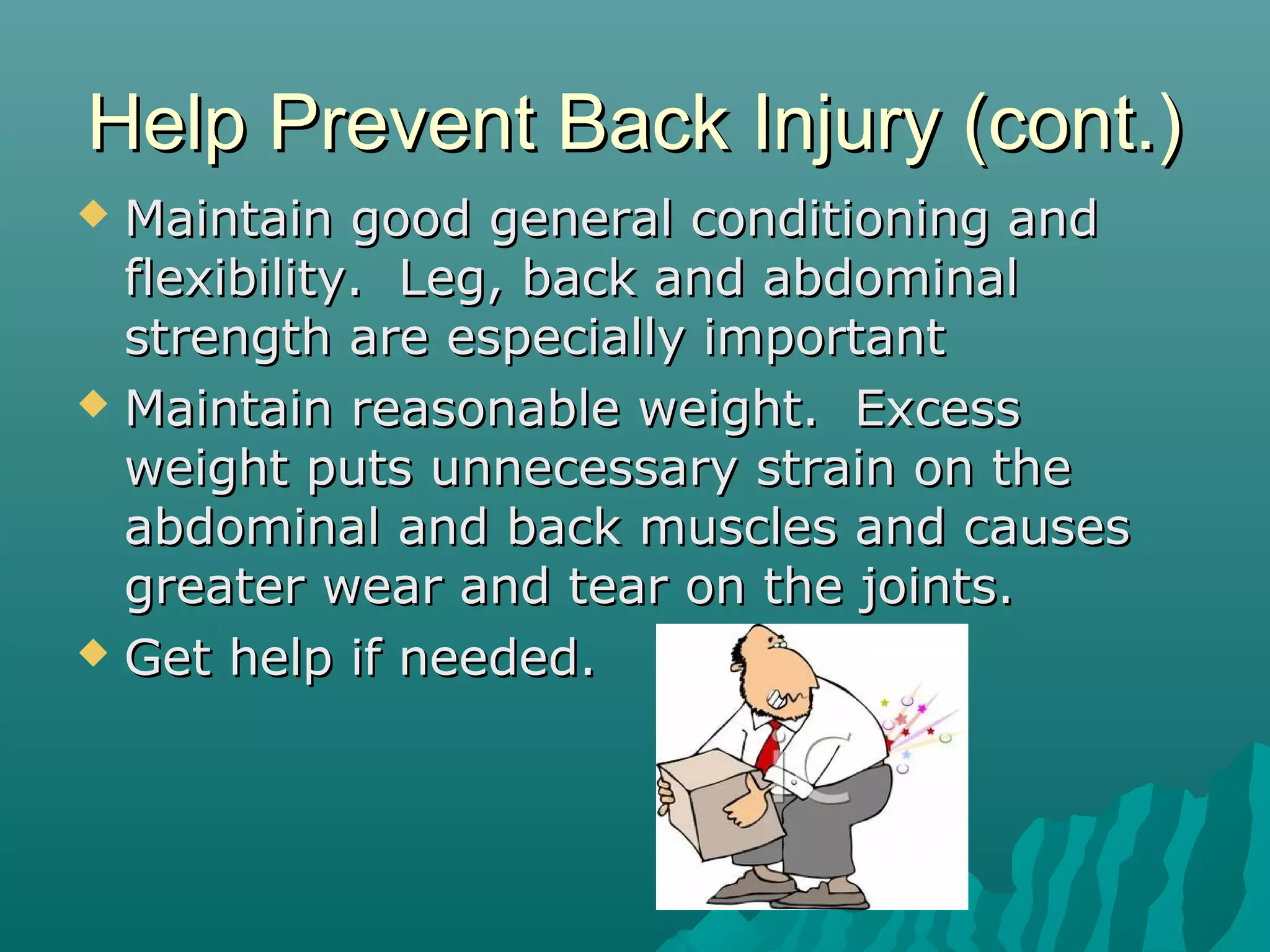Ergonomics injury prevention | PPT