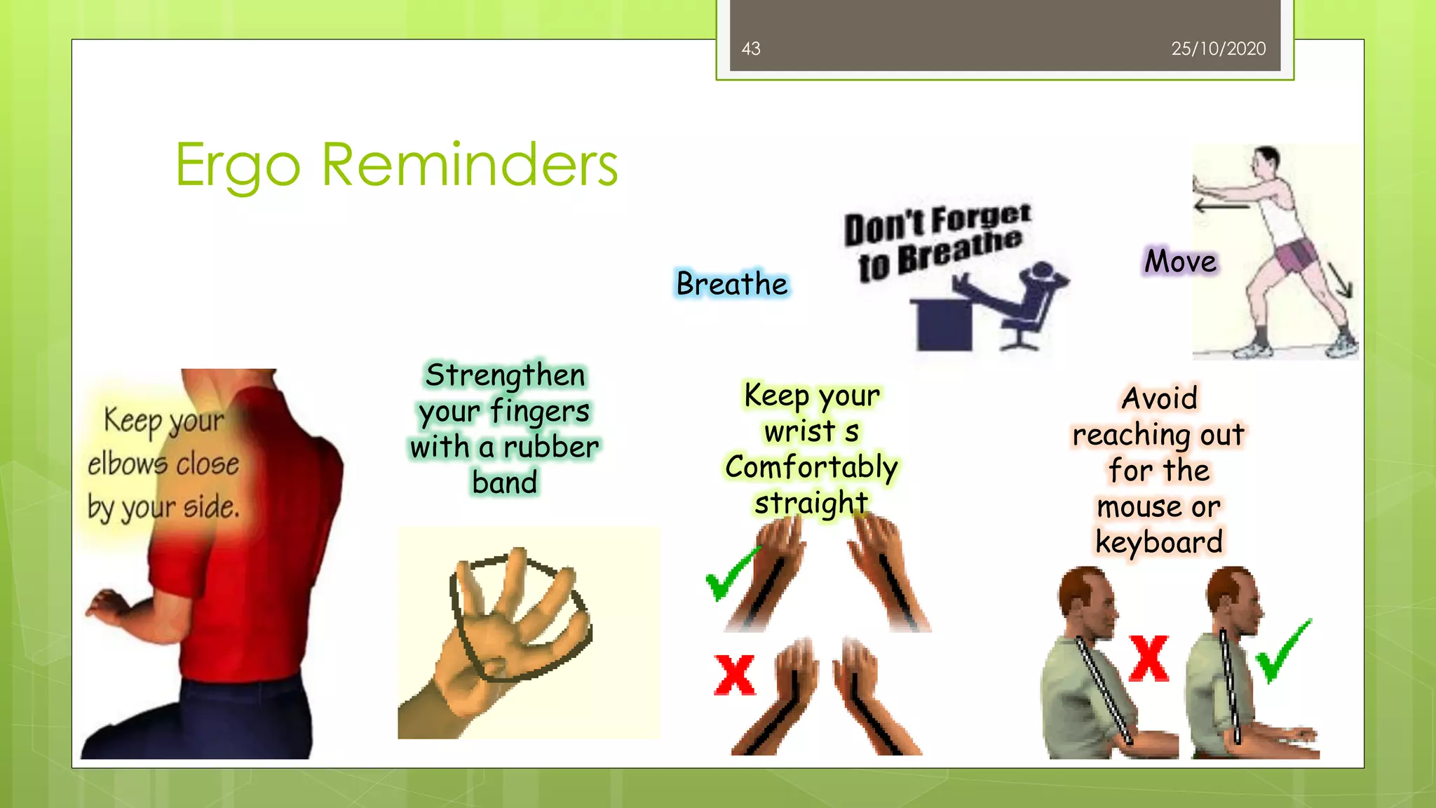 Ergonomics - occupational health and safety | PDF