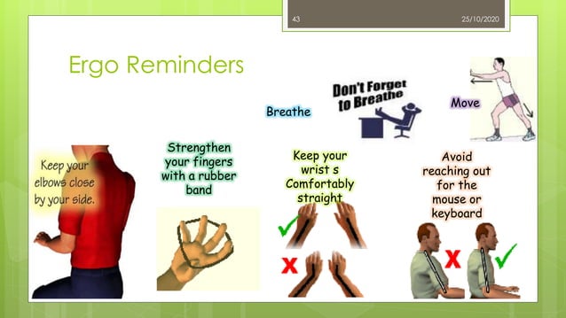 Ergonomics - occupational health and safety