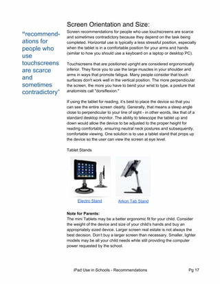 Ergonomics posture-and-screentime- | PDF