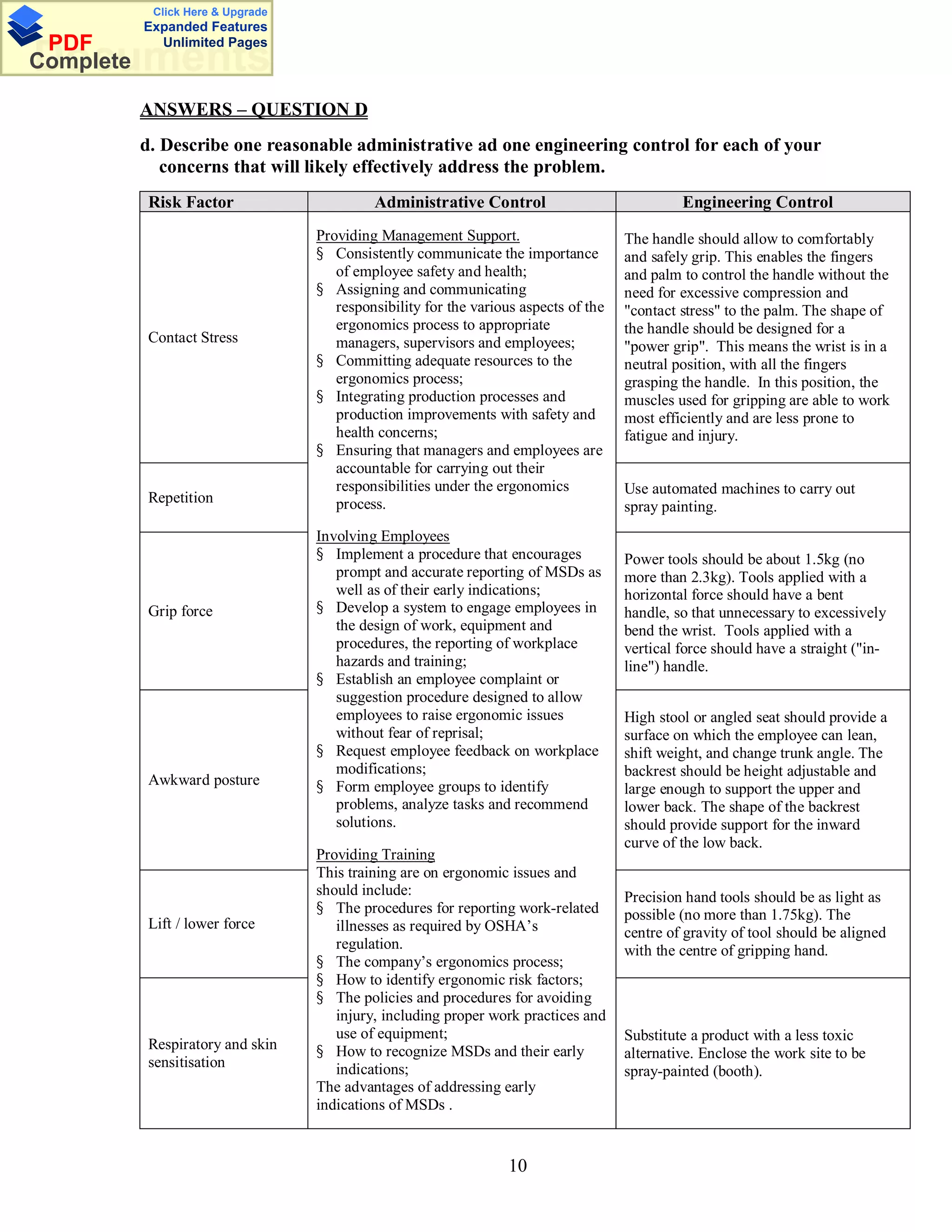 Ergonomics RULA-REBA, 2009 | PDF