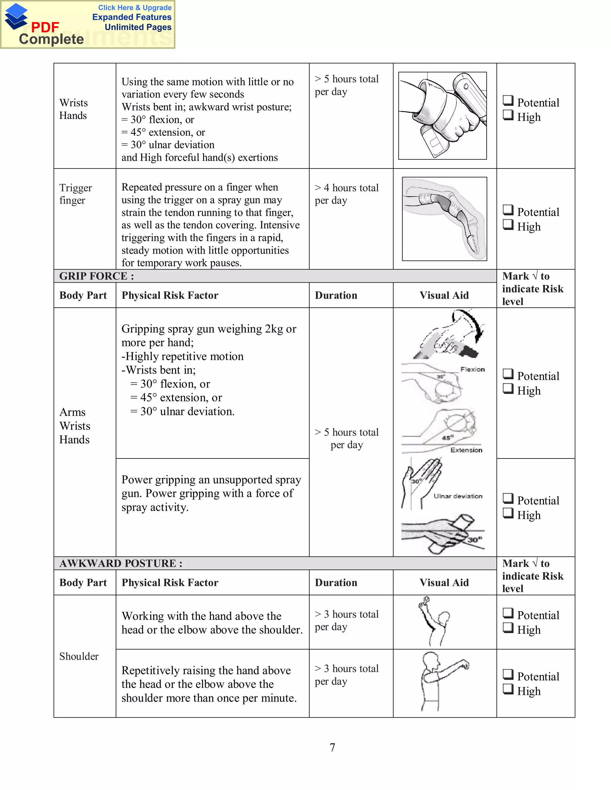 Ergonomics RULA-REBA, 2009 | PDF