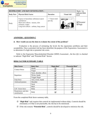 Ergonomics RULA-REBA, 2009 | PDF