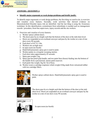 Ergonomics RULA-REBA, 2009 | PDF