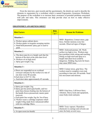 Ergonomics RULA-REBA, 2009 | PDF