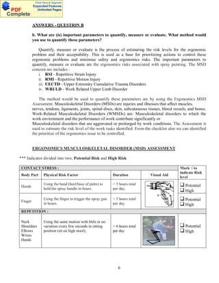 Ergonomics RULA-REBA, 2009 | PDF