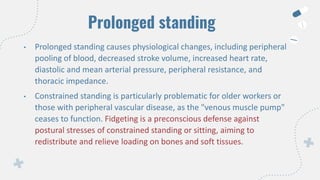 Ergonomics- Standing and Sitting Work .pptx